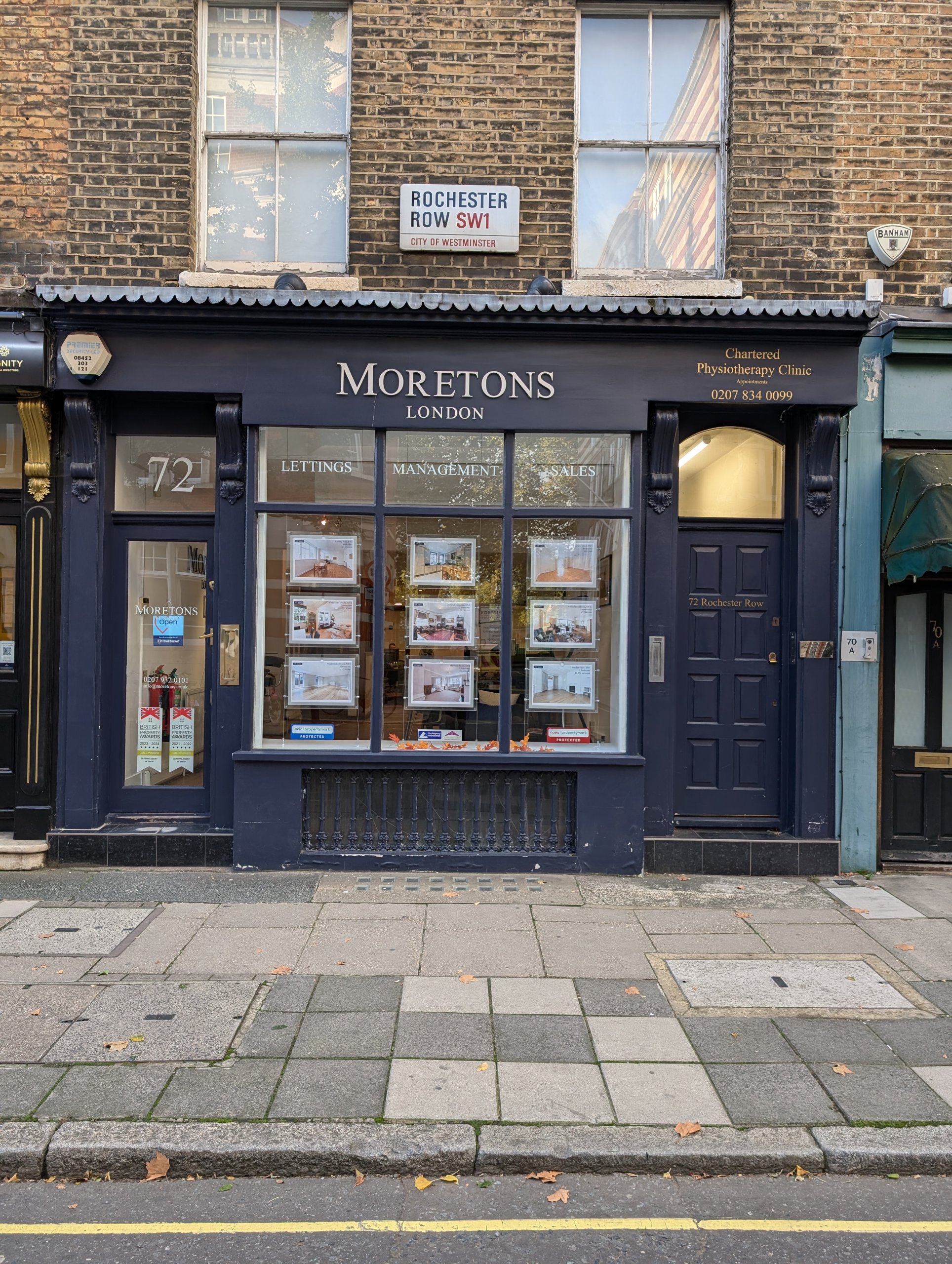 72 Rochester Row, Westminster, SW1P | Retail unit in City of ...